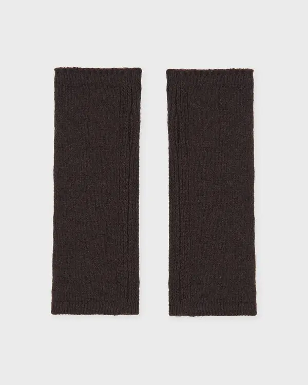 WAKAKUU Cashmere Arm Warmers - Brown