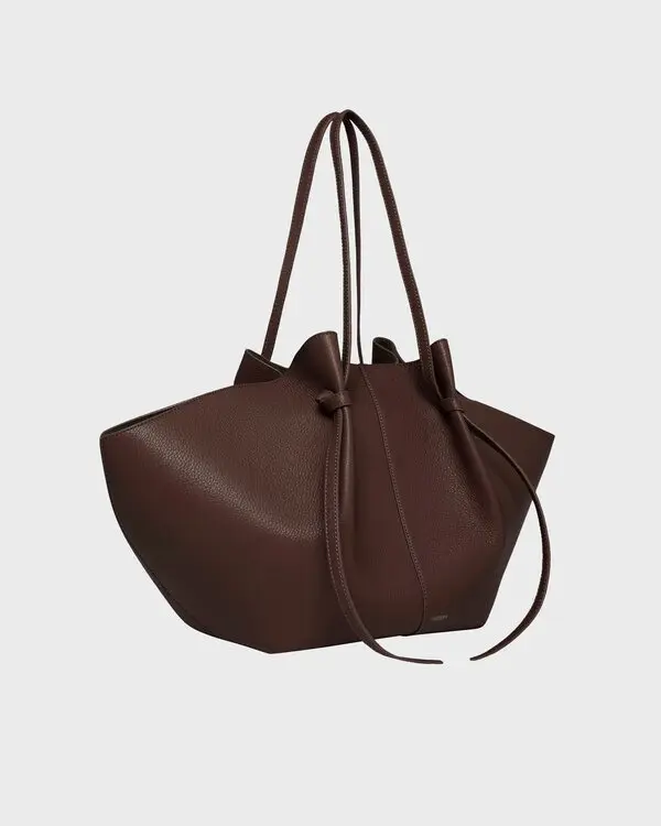 Yuzefi Large Mochi Pebble Grain Bag - Espresso
