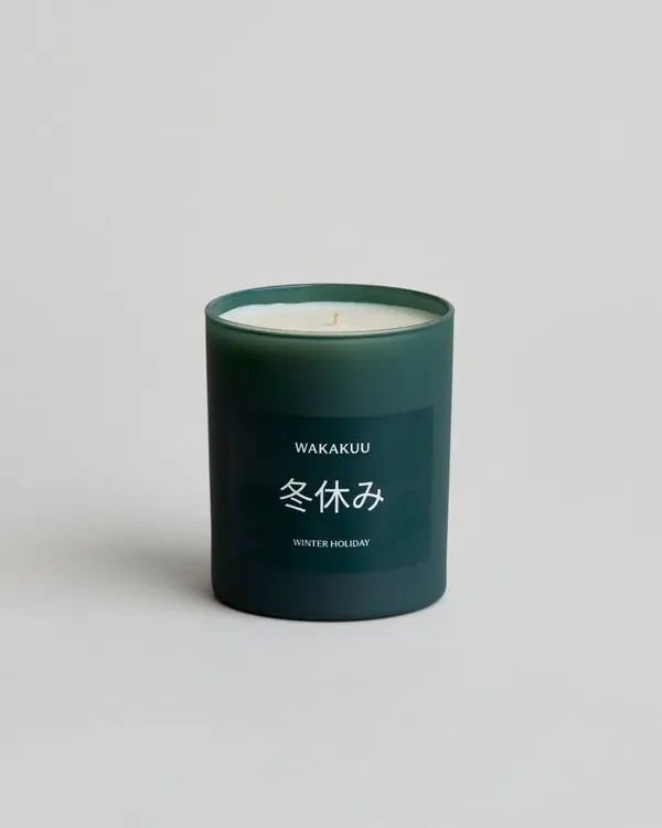 WAKAKUU Candle Winter Holiday - Green