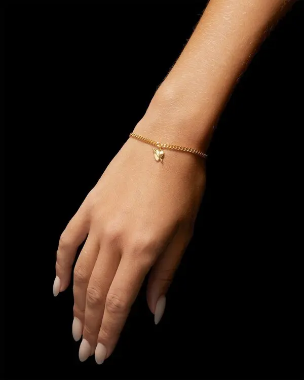 MARIA NILSDOTTER Tuvstarr's Heart Charm Bracelet