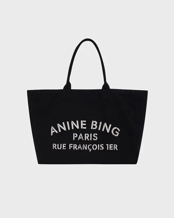 ANINE BING Leo Canvas Tote