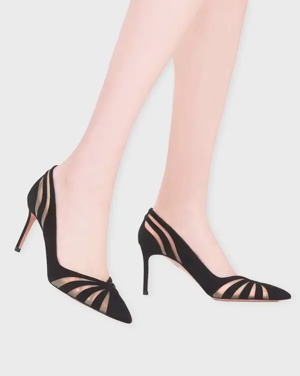 AQUAZZURA The Spy Pump 75 Heels