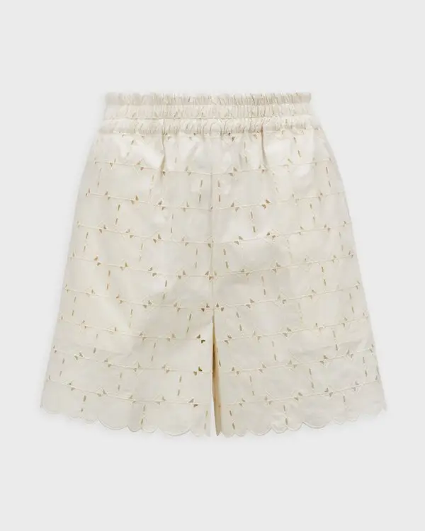 Moncler Broderie Anglaise Shorts