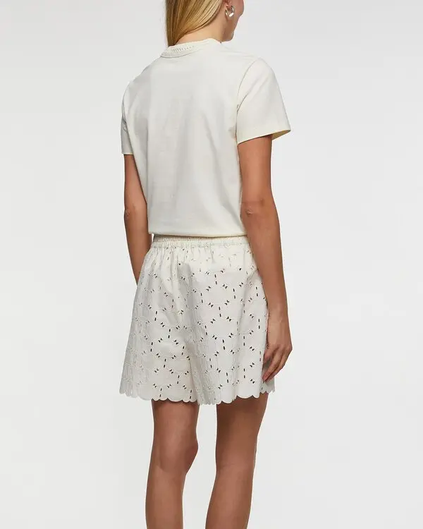 Moncler Broderie Anglaise Shorts