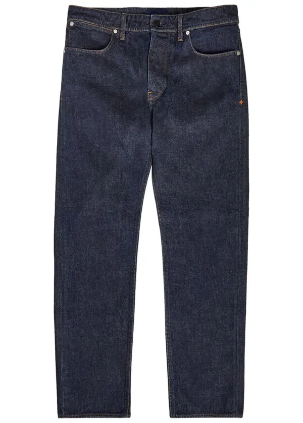 Stone Island Straight-leg Denim Jeans - Indigo