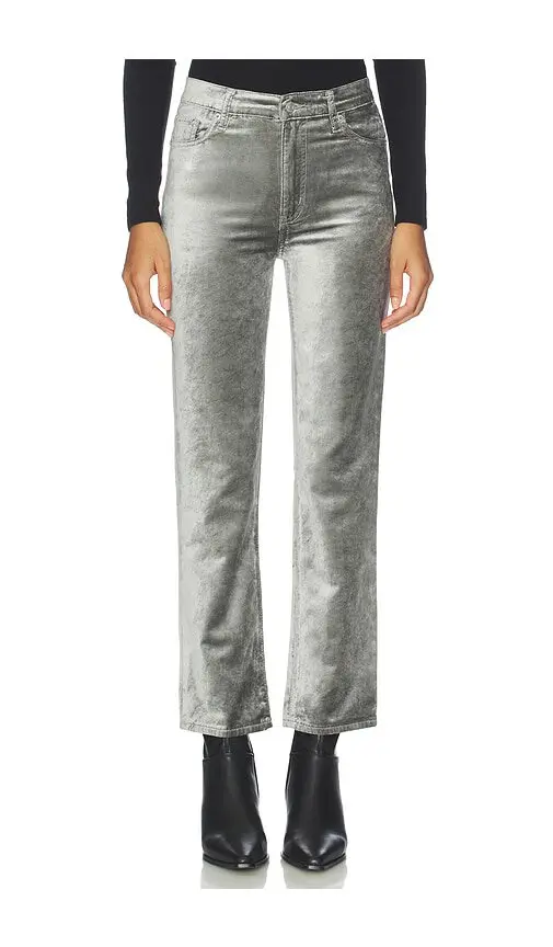 FRAME Le Sleek Straight Pant - Grey