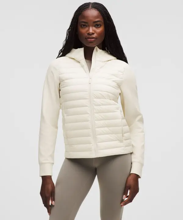 Lululemon Down Insulated Jacket - Light Ivory
