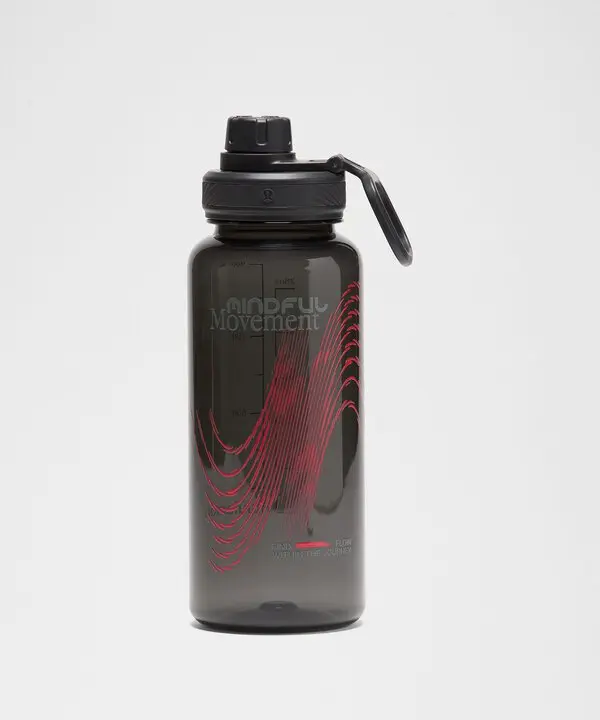 Lululemon Back To Life Clear Bottle 32oz - Nightmoth