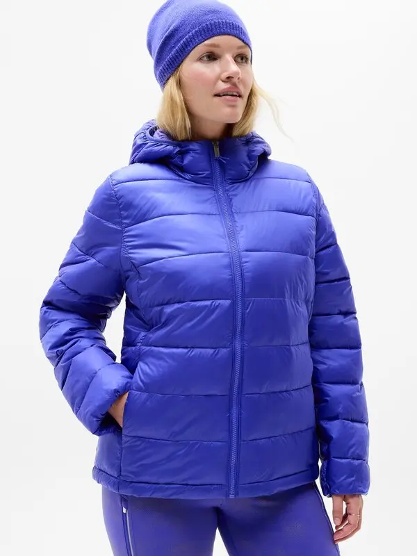 Athleta Aire Puffer Jacket - Borealis