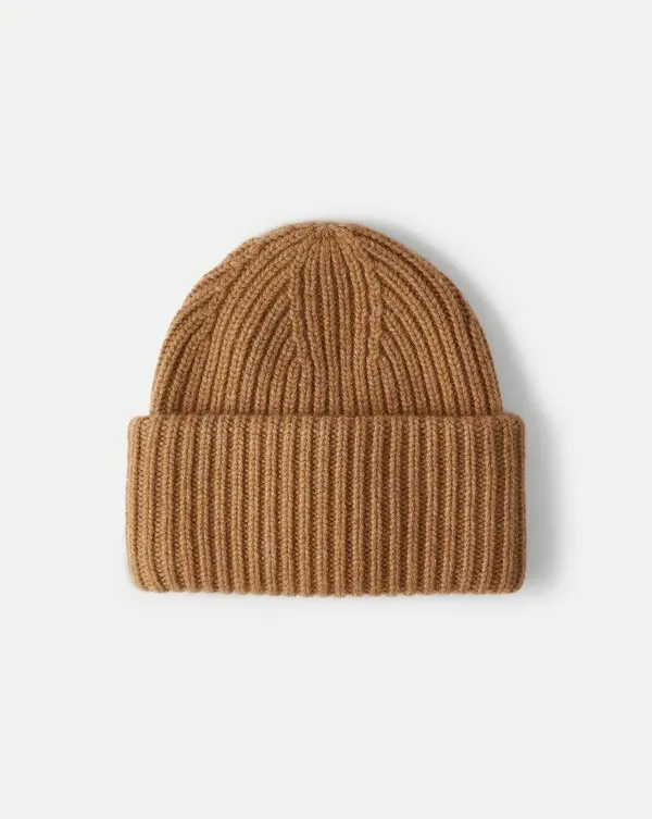 Veronica Beard Wool-cashmere Beanie - Dark Acorn