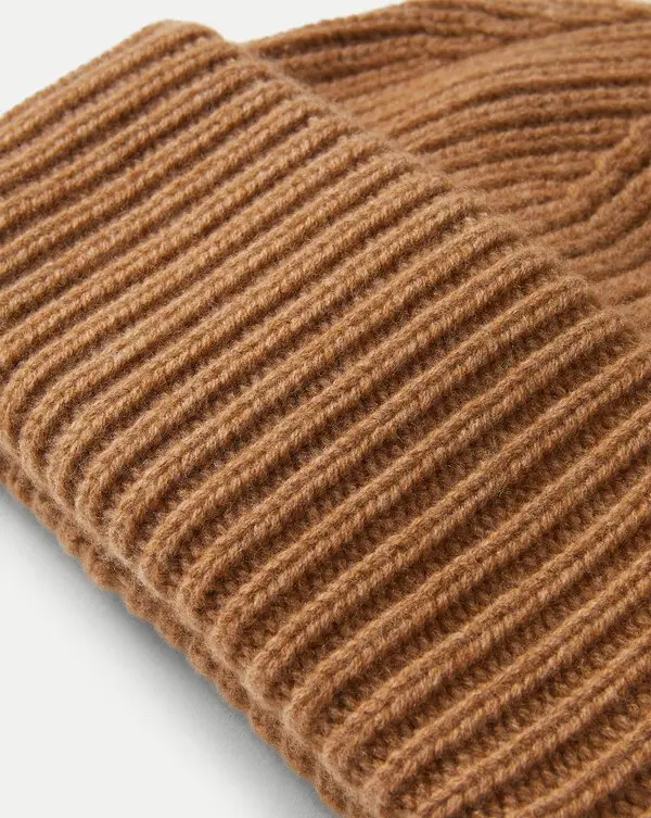 Veronica Beard Wool-cashmere Beanie - Dark Acorn