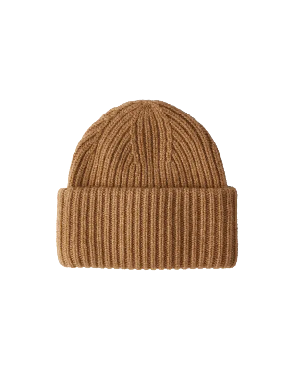 Veronica Beard Wool-cashmere Beanie - Dark Acorn