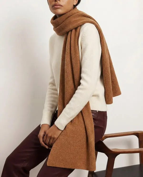 Veronica Beard Wool-cashmere Scarf