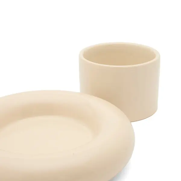 GUSTAF WESTMAN Chunky Cup And Saucer - Cream
