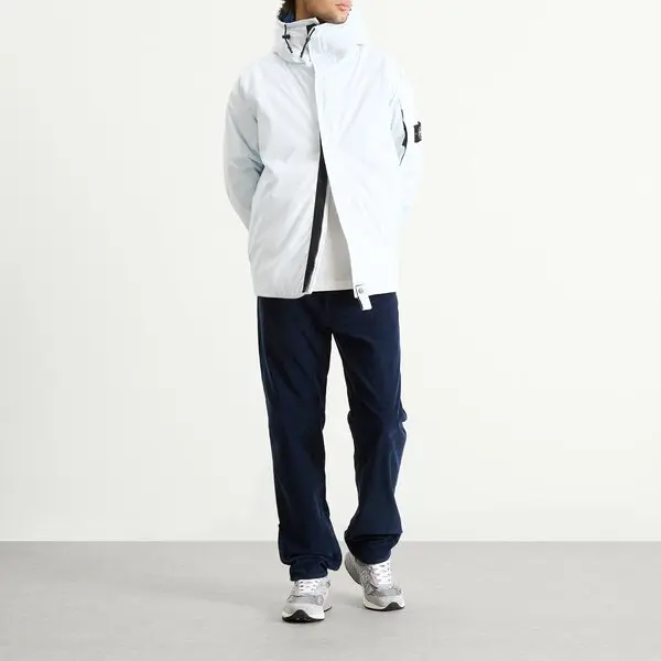 Stone Island Indigo Micro Corduroy Straight Jeans - Blue Rinsed