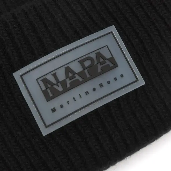 NAPAPIJRI X Martine Rose Beanie - Black Beauty