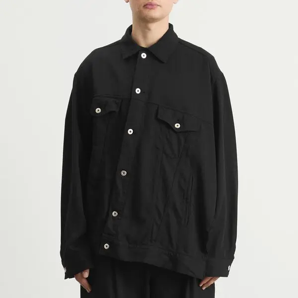 Comme Des Garçons Asymmetric Denim Jacket