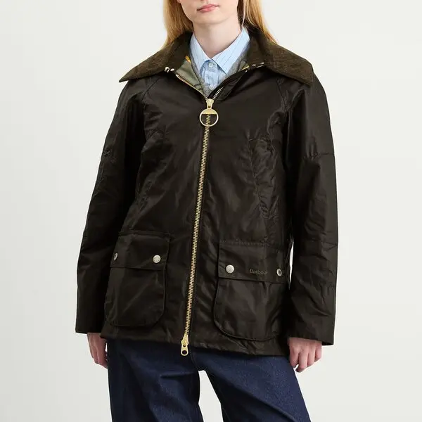 Barbour Allerston Wax Jacket - Olive/ancient