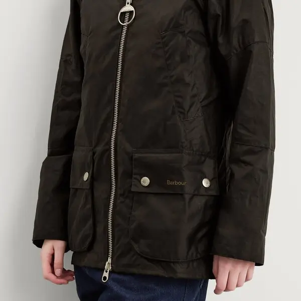 Barbour Allerston Wax Jacket - Olive/ancient