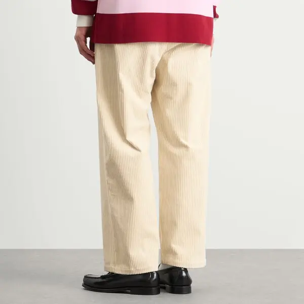 LATE CHECKOUT Corduroy Work Trousers