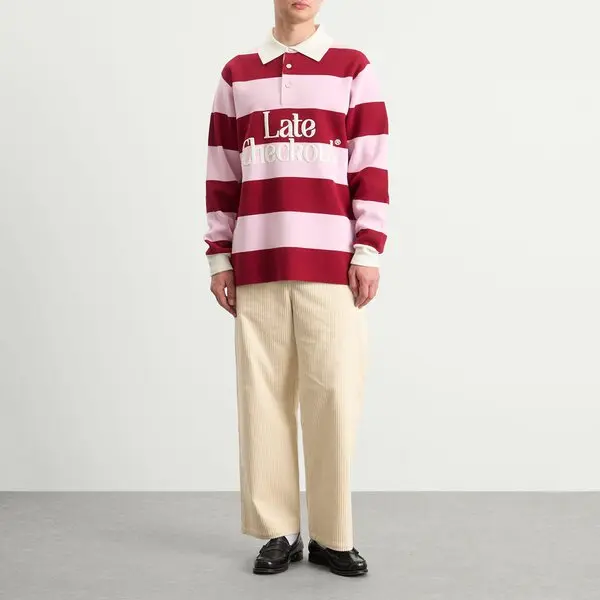 LATE CHECKOUT Corduroy Work Trousers