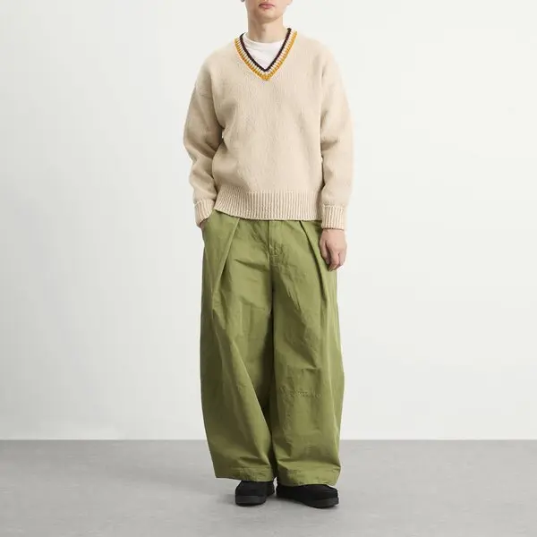 Visvim College V-neck Knit - Ivory