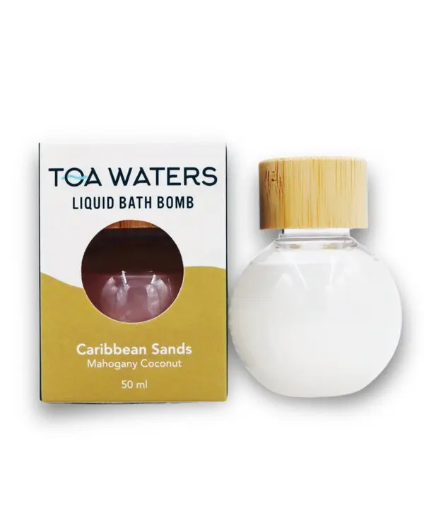 TOA WATERS Caribbean Sands Liquid Bath Bomb - No Color