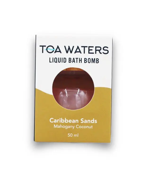 TOA WATERS Caribbean Sands Liquid Bath Bomb