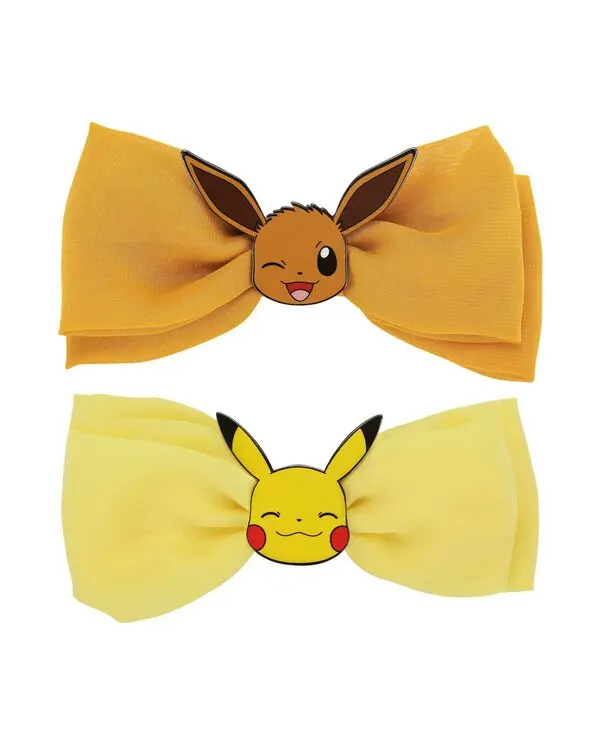 POKEMON Pikachu And Eevee Bestie Bows - Pokemon Pikachu And Eevee