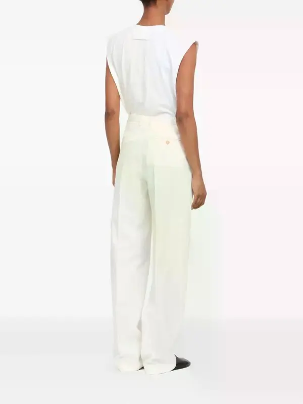 MAISON MARGIELA Pleated Tailored Trousers