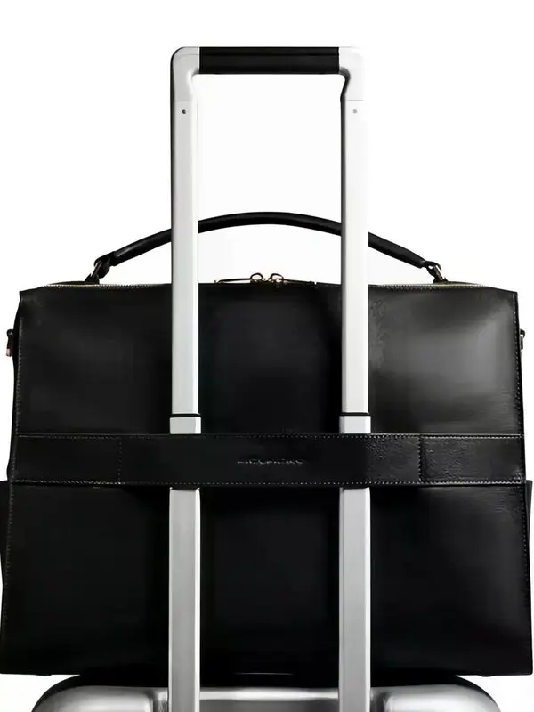 PIQUADRO Zip Handle Laptop Bag - Black