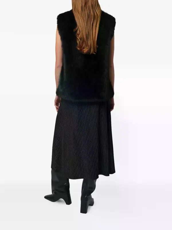 Apparis Laila Sleeveless Vest - Black