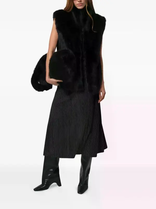 Apparis Laila Sleeveless Vest - Black