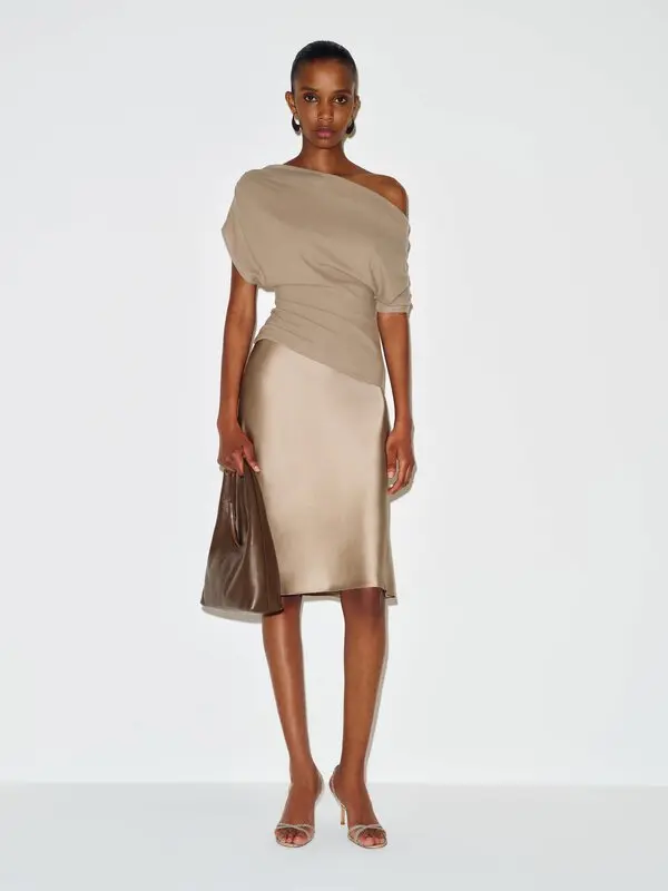 REFORMATION Iris Knit Top - Natural