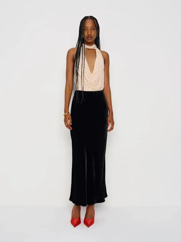 REFORMATION Solara Top
