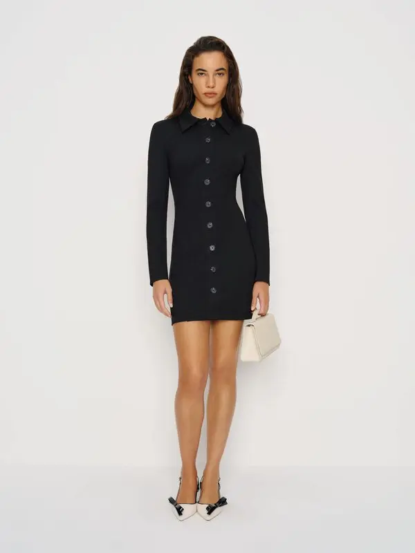 REFORMATION Myra Knit Mini Dress