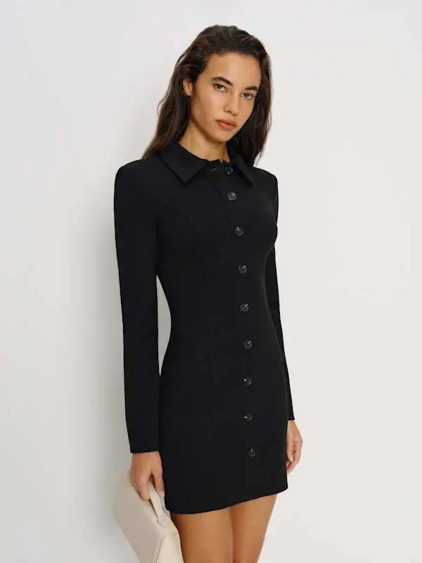 REFORMATION Myra Knit Mini Dress
