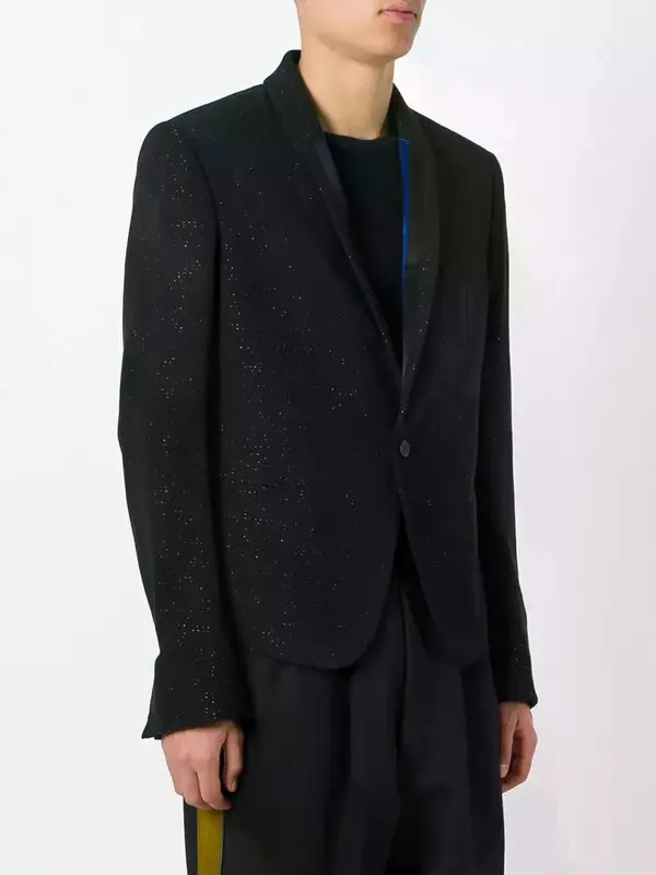HAIDER ACKERMANN Glitter Effect Boxy Blazer