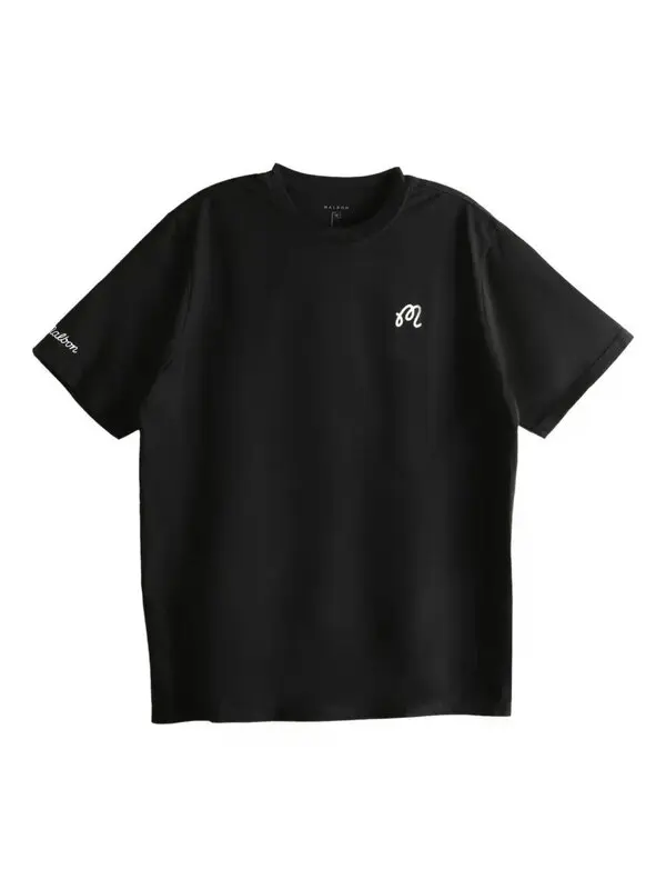 MALBON Logo-detail T-shirt - Black