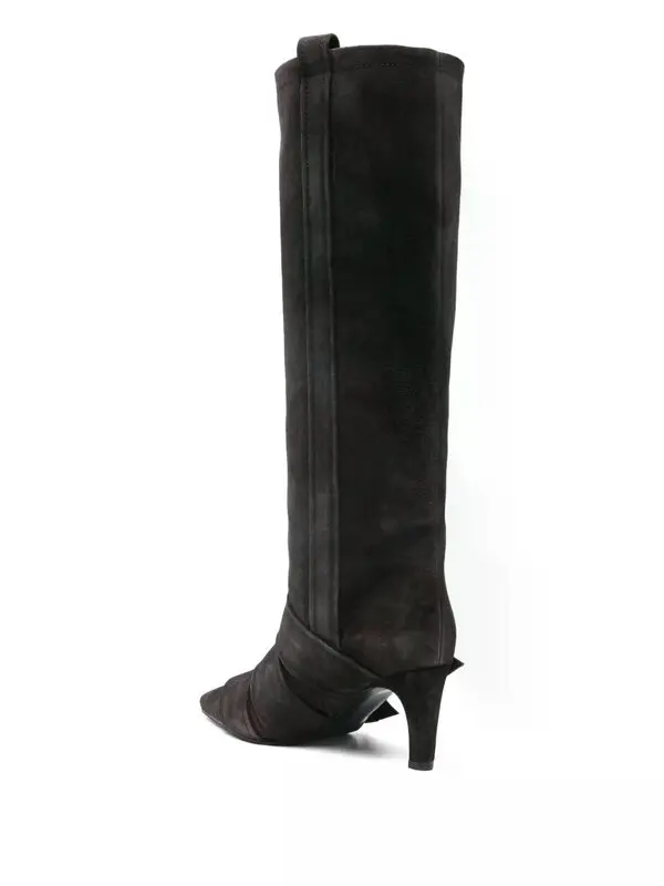 LELLA BALDI Buckled Knee-high Boots