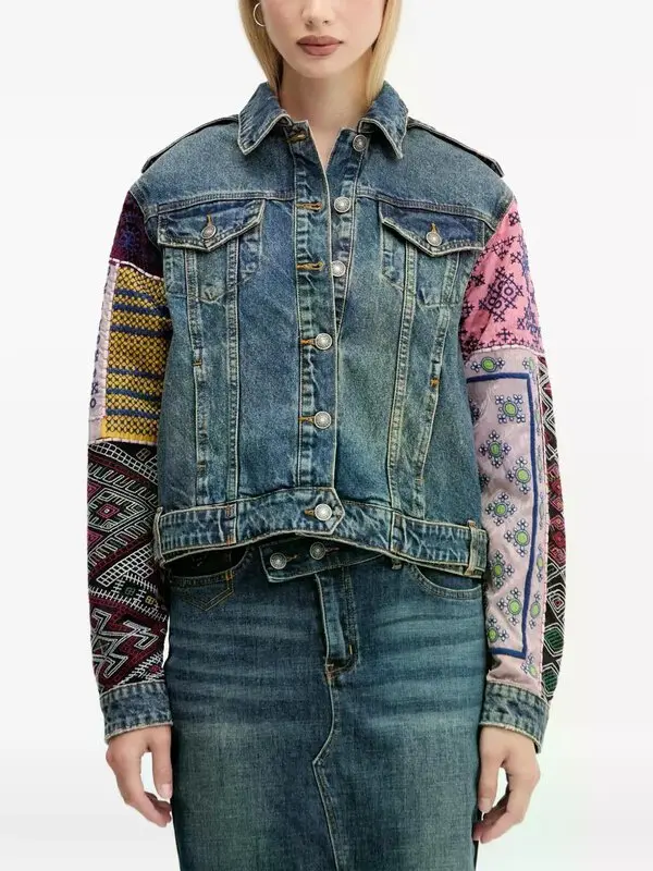 Desigual Denim Button Jacket