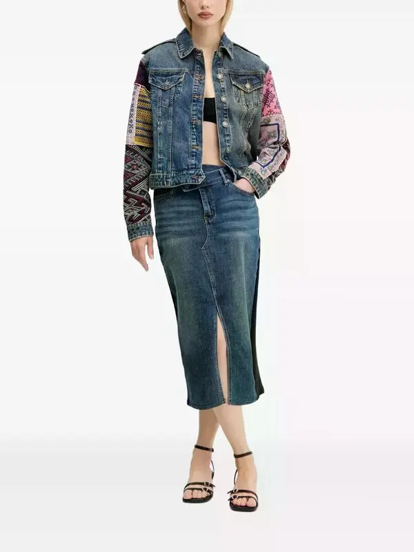 Desigual Denim Button Jacket