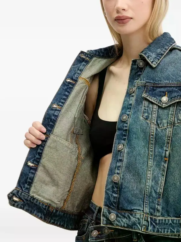 Desigual Denim Button Jacket