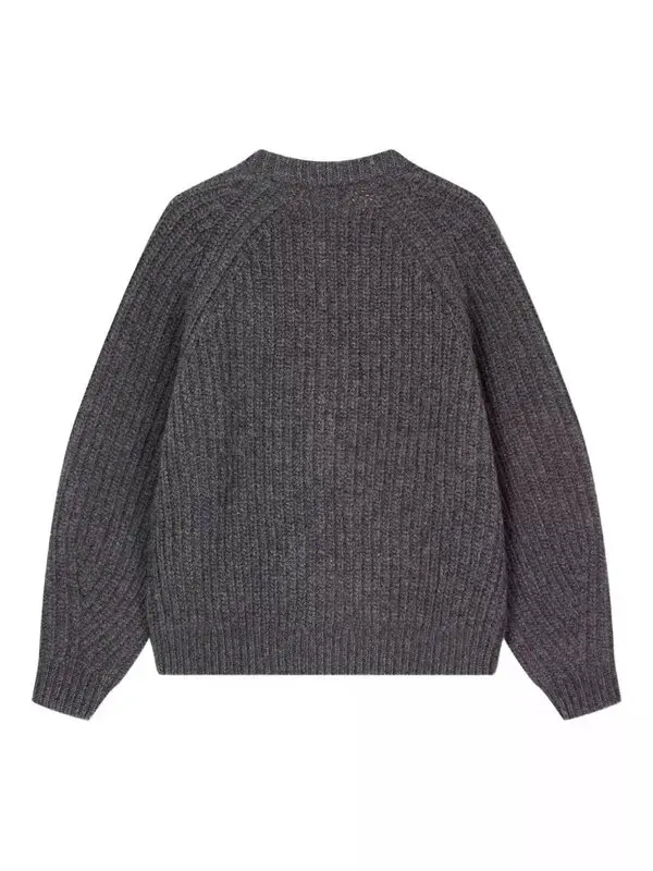 STUDIO TOMBOY Buttoned Wool Cardigan