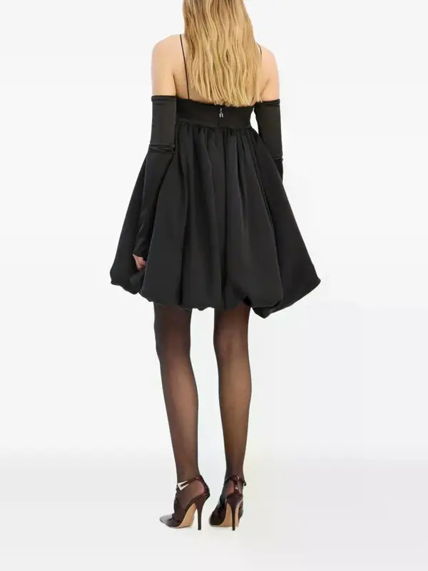 ROTATE BY BIRGER CHRISTENSEN Bubble Hem Midi Dress
