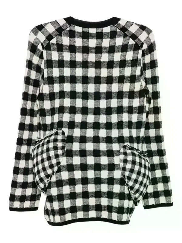 Comme Des Garçons Checked Jumper