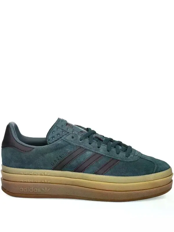 Adidas Gazelle Bold Platform Sneakers - Green