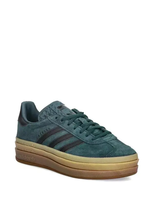 Adidas Gazelle Bold Platform Sneakers - Green