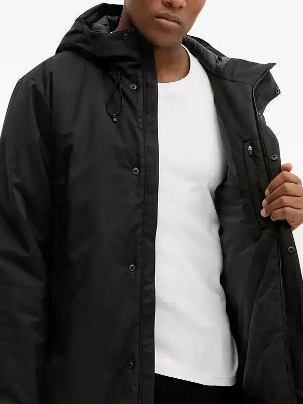 EA7 Zip-fastening Hooded Parka Coat