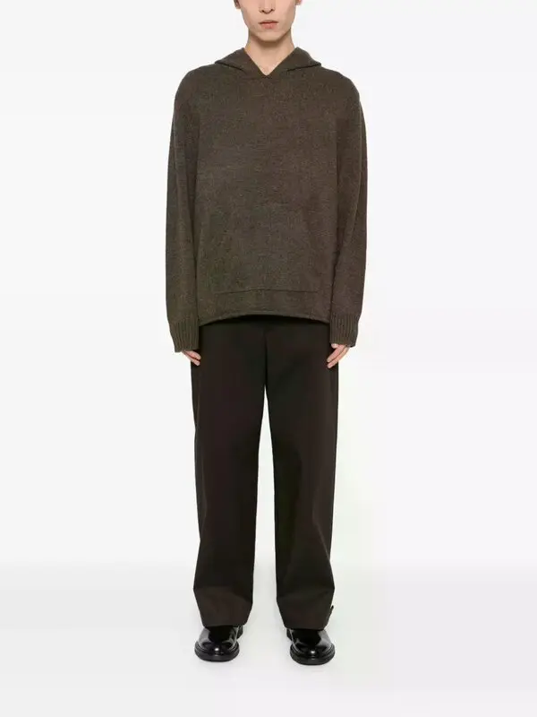JAMES PERSE Cashmere Hooded Pullover